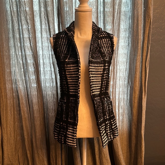 Theory | Jackets & Coats | Theory Vest Tweed Houndstooth | Poshmark